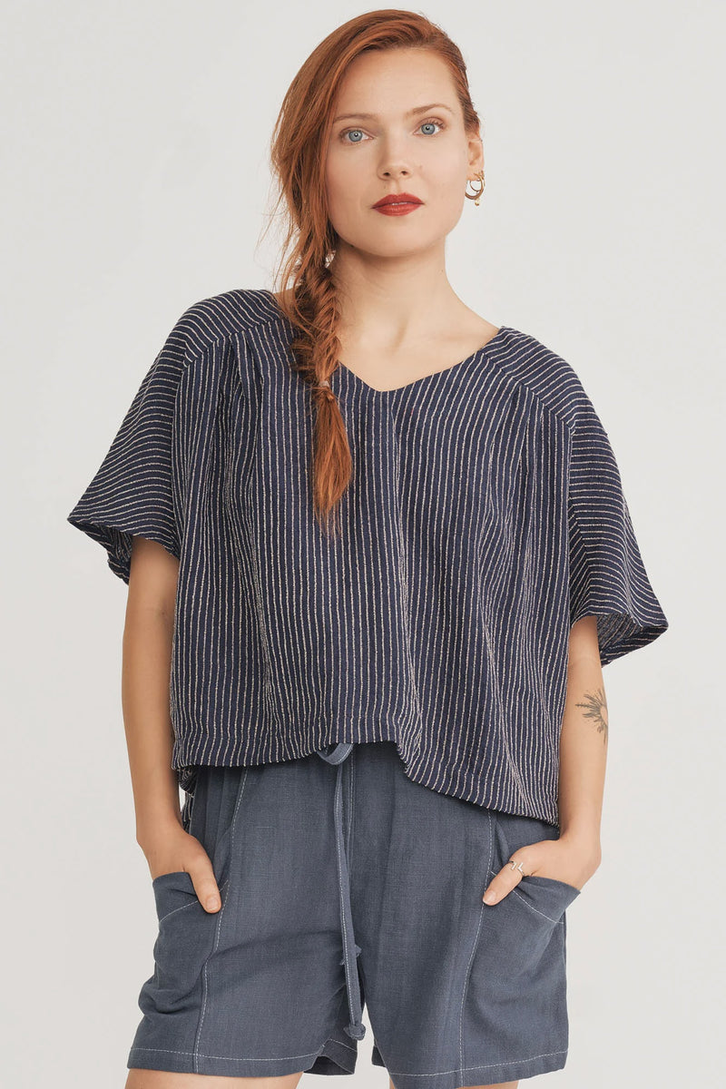 Cetus Top - Navy Stripe – Dep de Vie