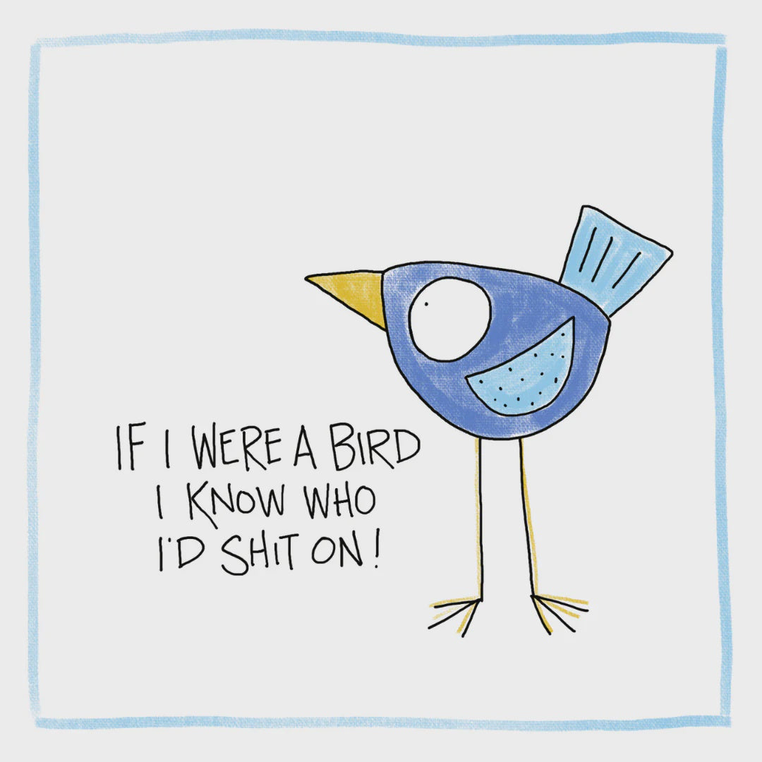 Bird Shit - Greeting Card – Dep de Vie