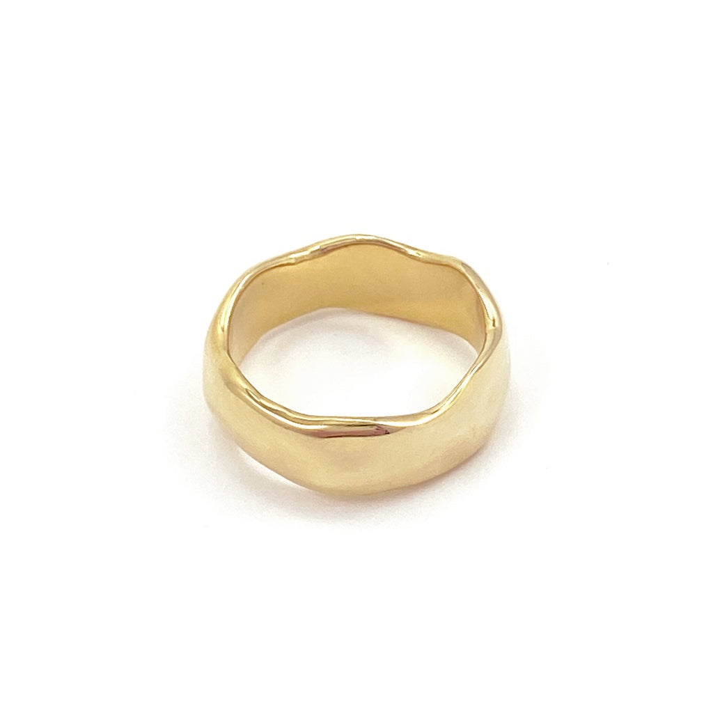 Wavi Ring - Thick - Gold – Dep de Vie